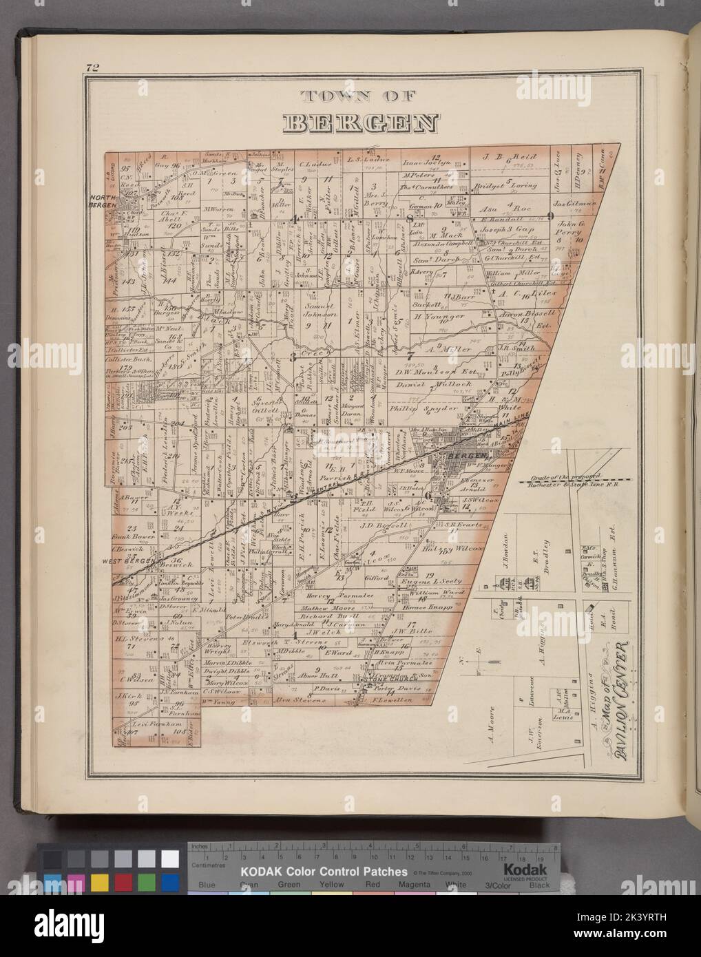 Bergen county map hi-res stock photography and images - Alamy