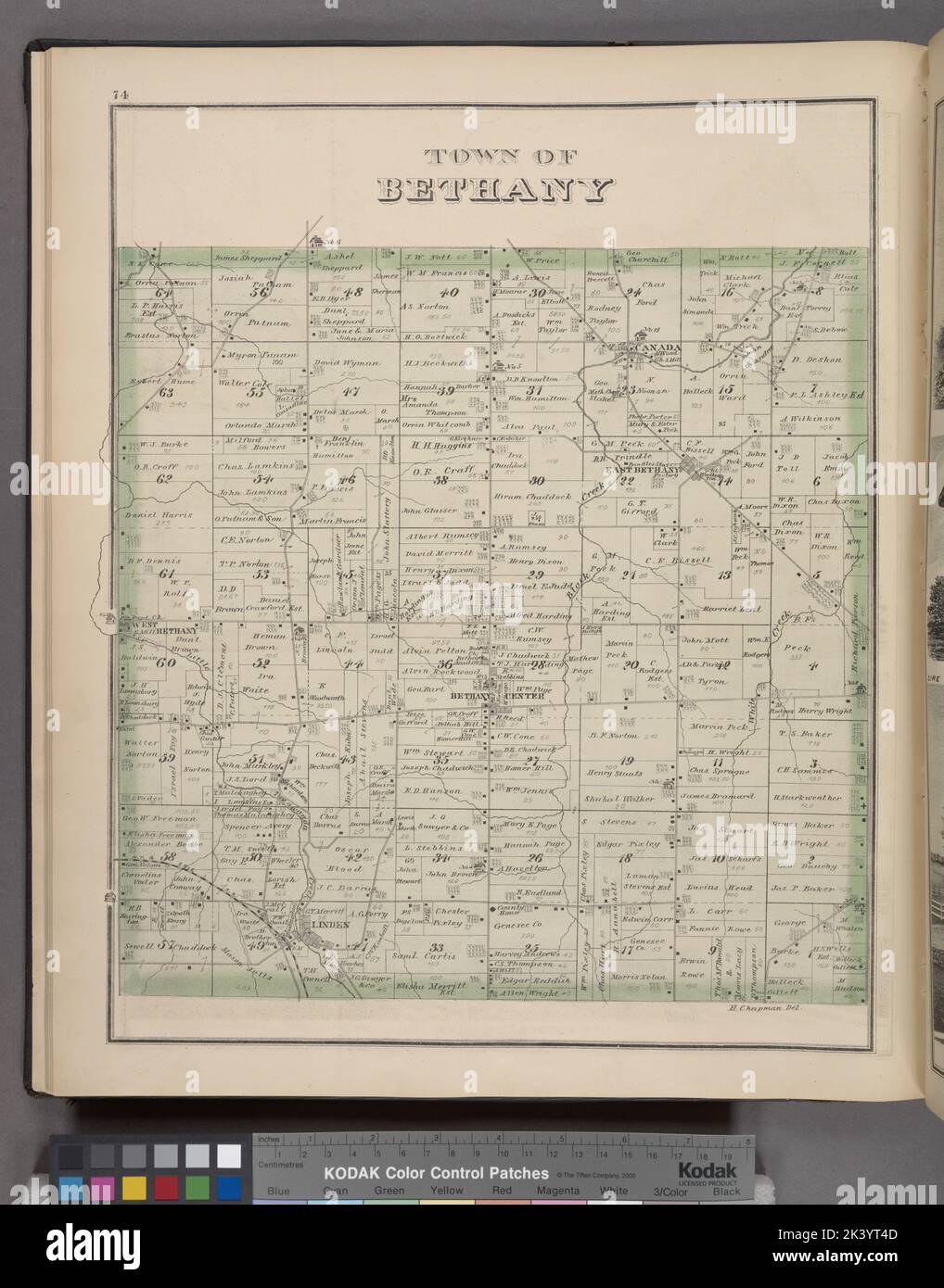 Bethany map hi-res stock photography and images - Alamy