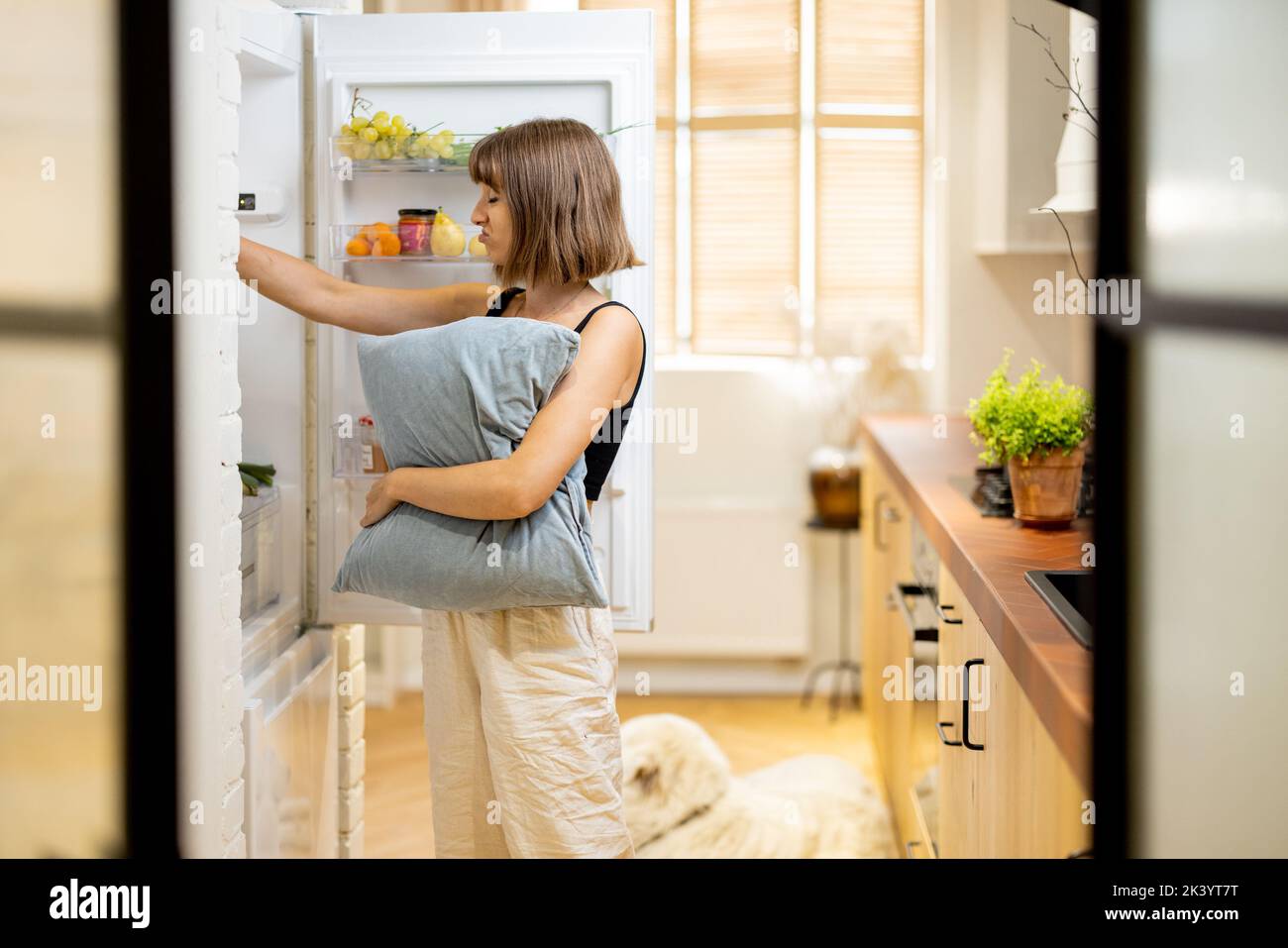 From the fridge hi-res stock photography and images - Alamy