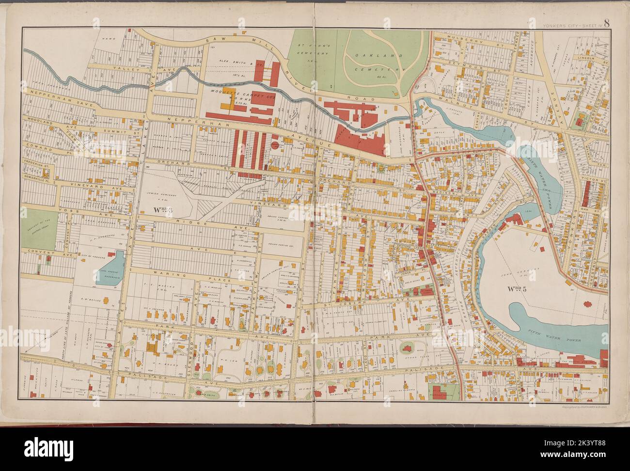 Westchester, Double Page Plate No. 8 Map bounded by Saw Null River Rd ...