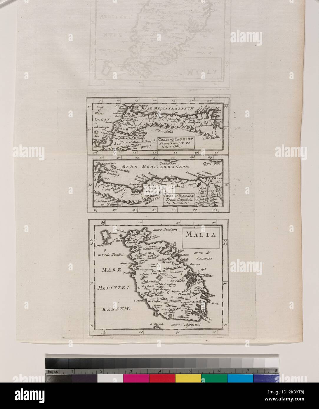 Coast of Barbary from Tanger to Cape Bon ; Coast of Barbary from Cape ...