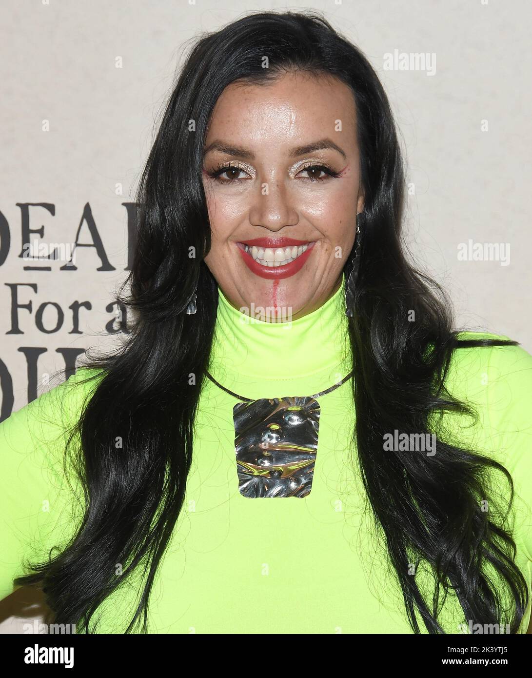 Los Angeles, USA. 28th Sep, 2022. Otgadhe Whitman-Fox arrives at the ...