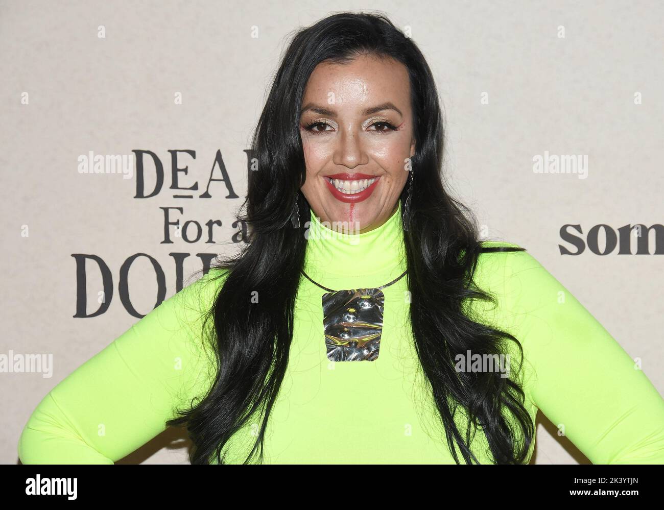 Los Angeles, USA. 28th Sep, 2022. Otgadhe Whitman-Fox arrives at the ...