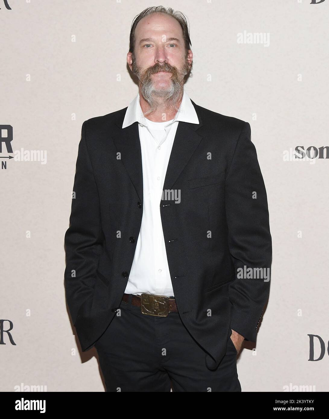 Scott Peat arrives at the DEAD FOR A DOLLAR Premiere held at the DGA in ...