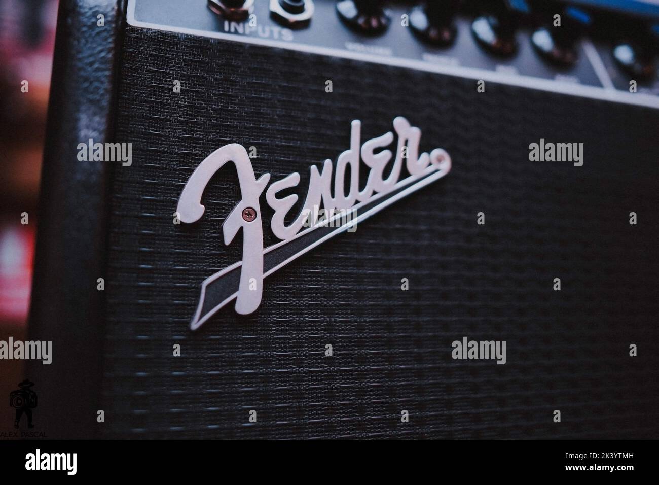 Fender musical equipment Stock Photo - Alamy
