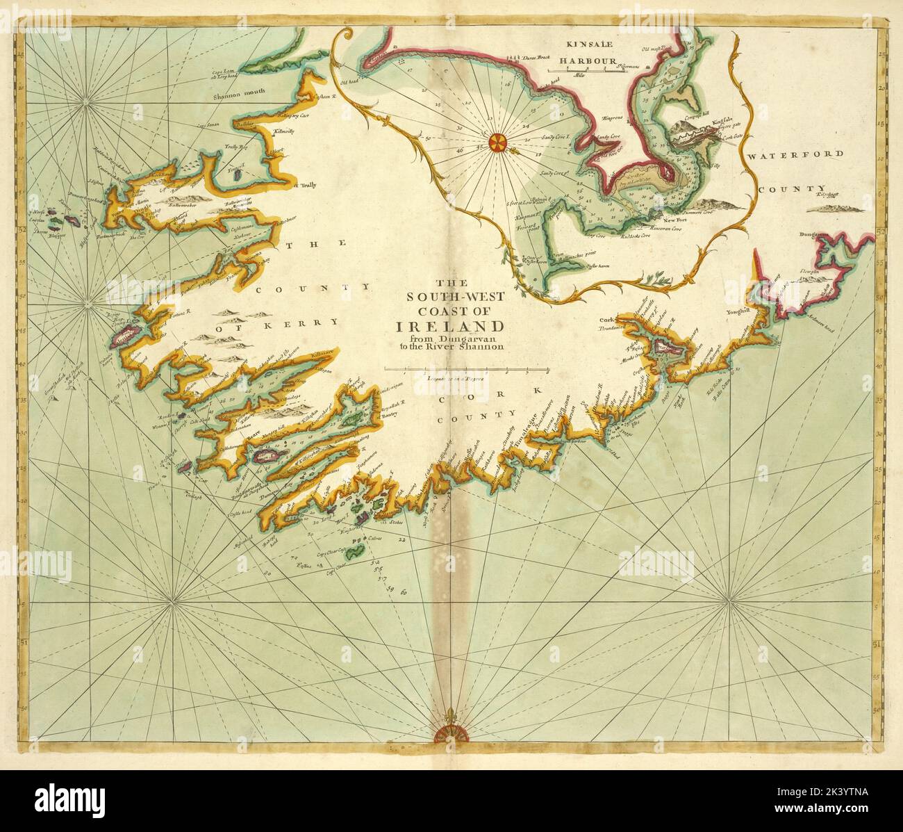 The SOUTH-WEST coast of IRELAND from Dungarvan to the River Shannon ...