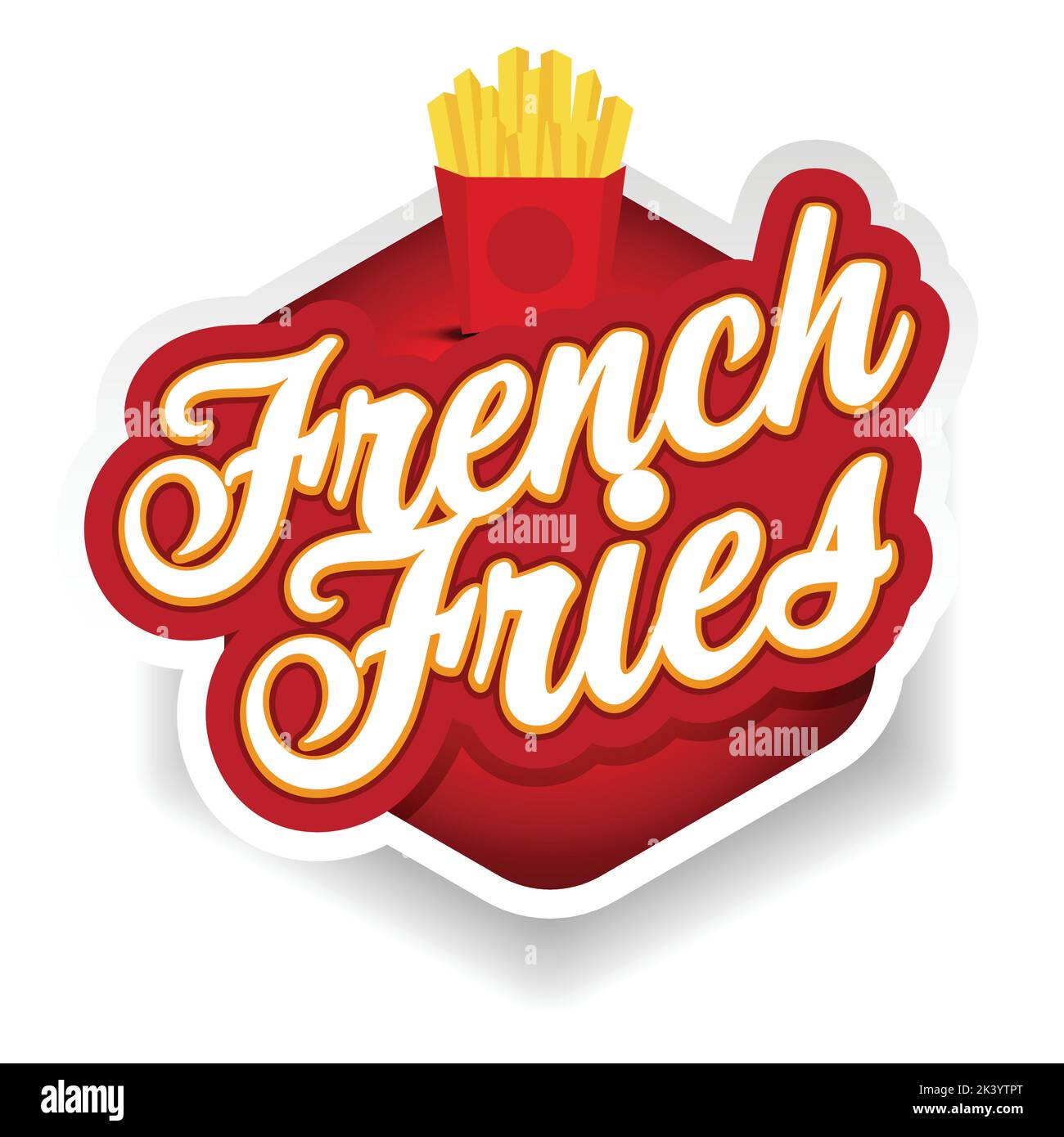French Friews cintage sign lettering Stock Vector Image & Art - Alamy