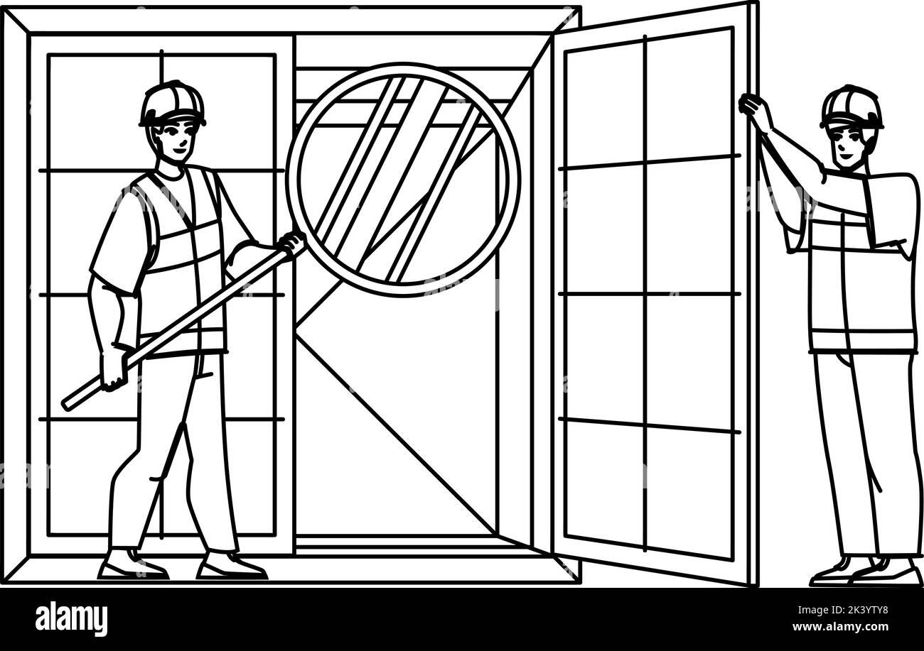 cargo inspection vector Stock Vector Image & Art - Alamy