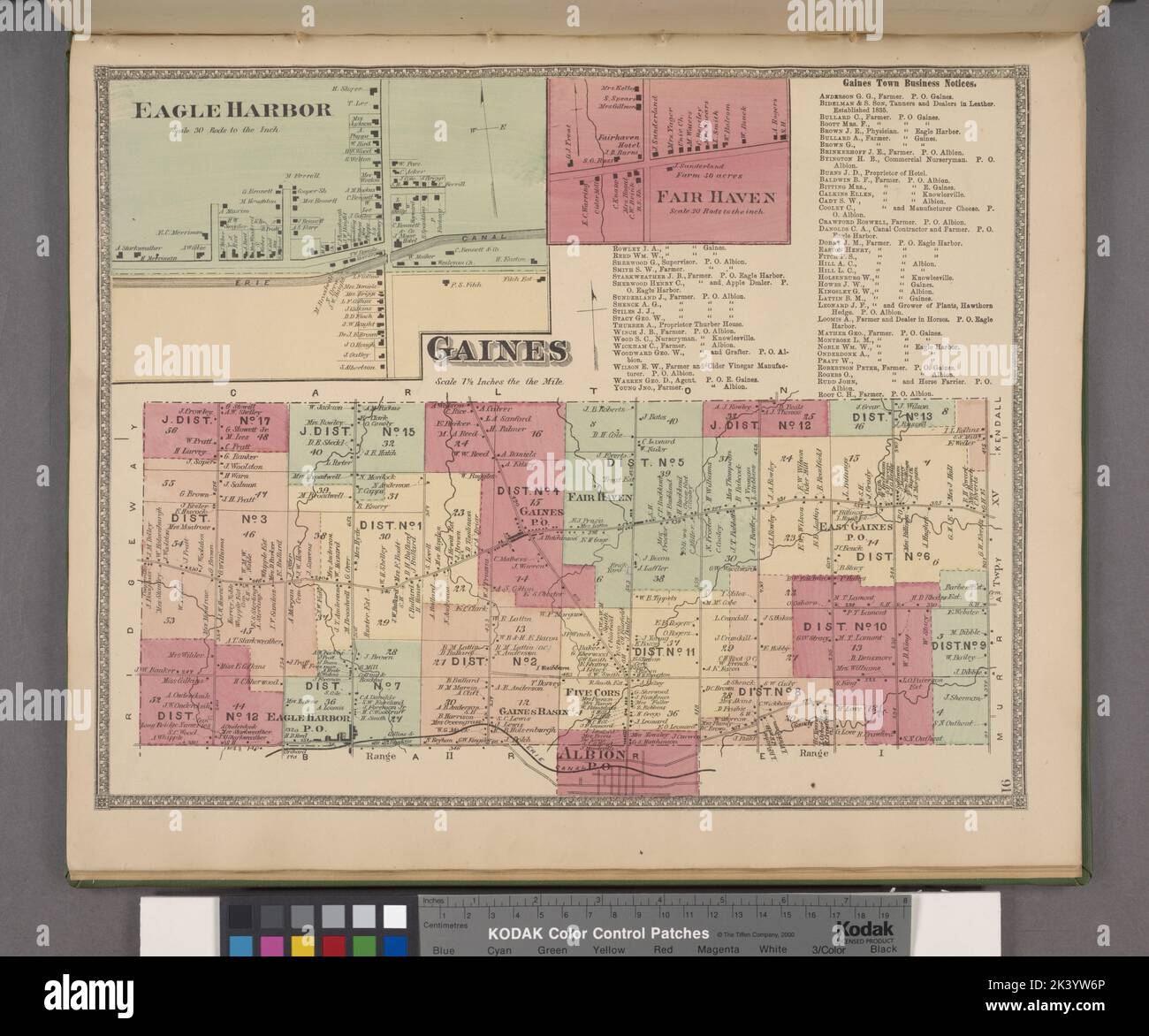 Gaines county map hi-res stock photography and images - Alamy