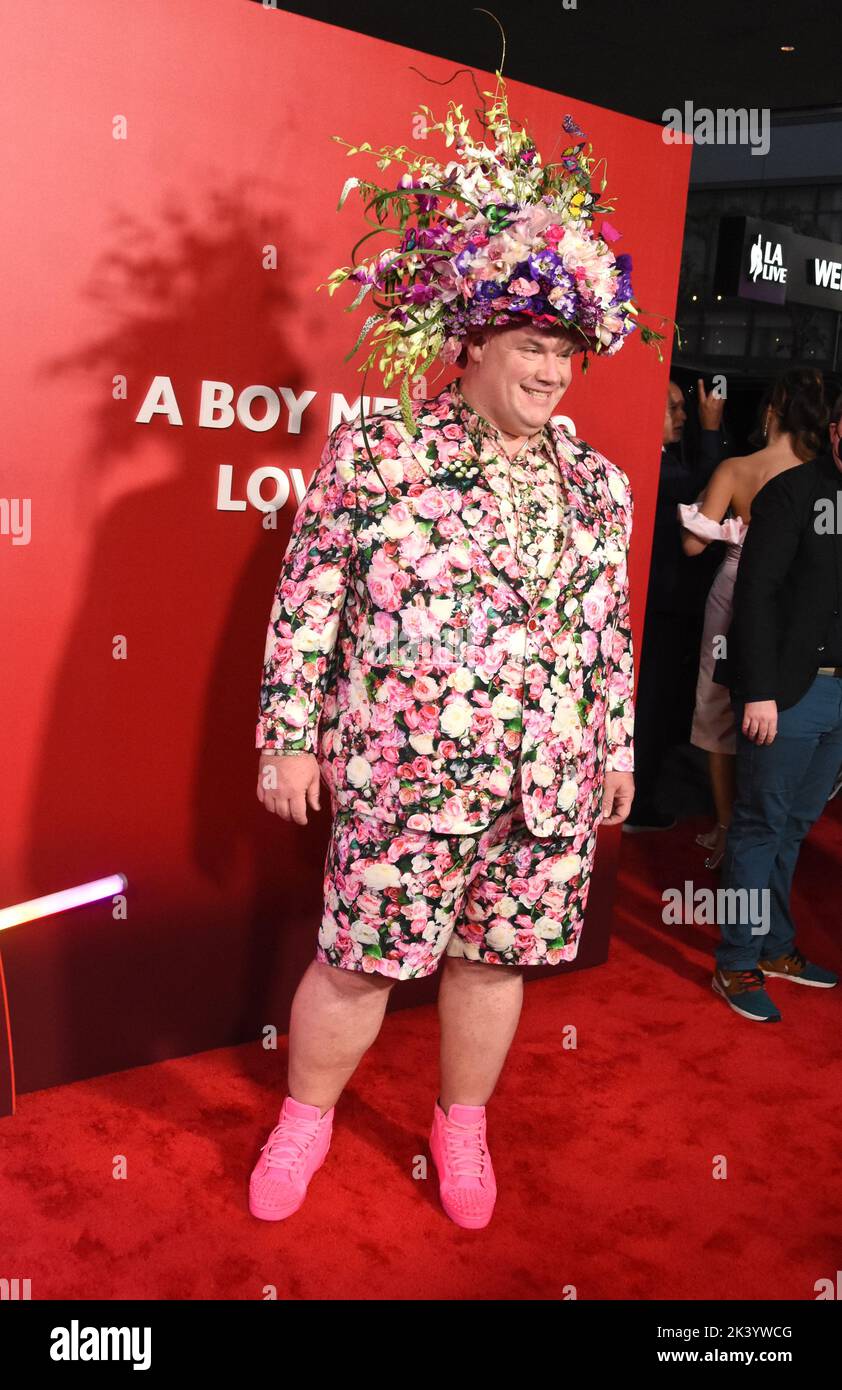 Los Angeles, California, USA 28th September 2022 Comedian Guy Branum ...