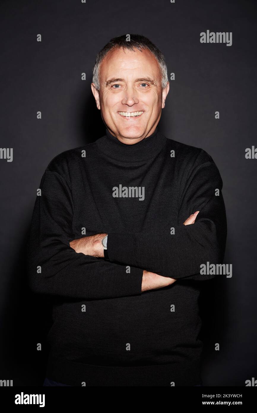 Feeling positive about the future. Studio portrait of a mature man ...