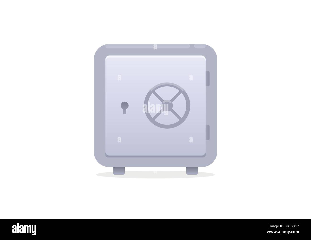 Strongbox icon. Safe vector illustration Stock Vector Image & Art - Alamy