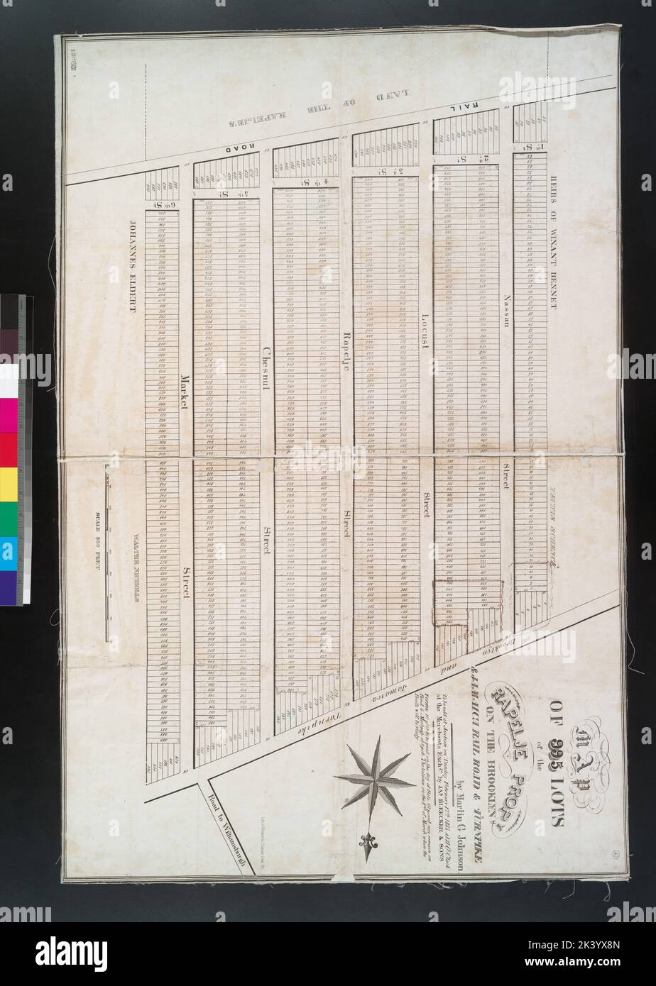 1835 new york map hi-res stock photography and images - Alamy