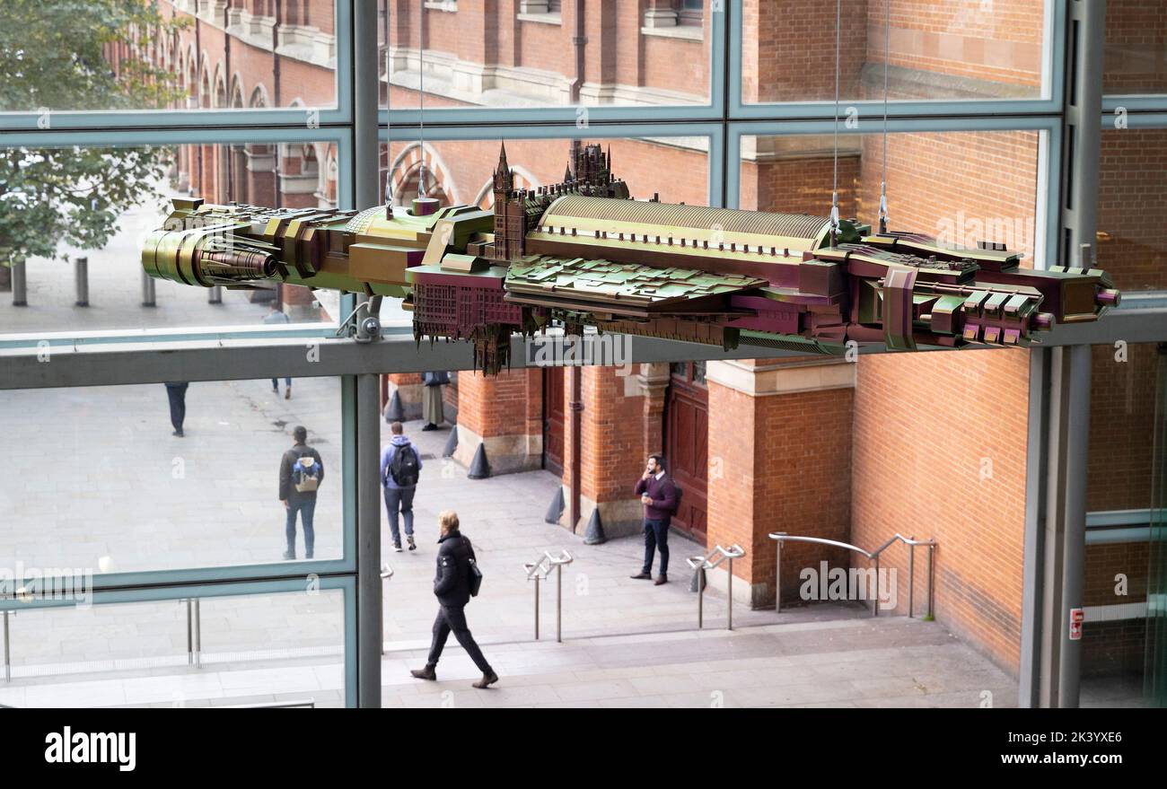 EDITORIAL USE ONLY Artist Shezad Dawood unveils 'HMS Alice Liddell', an ...