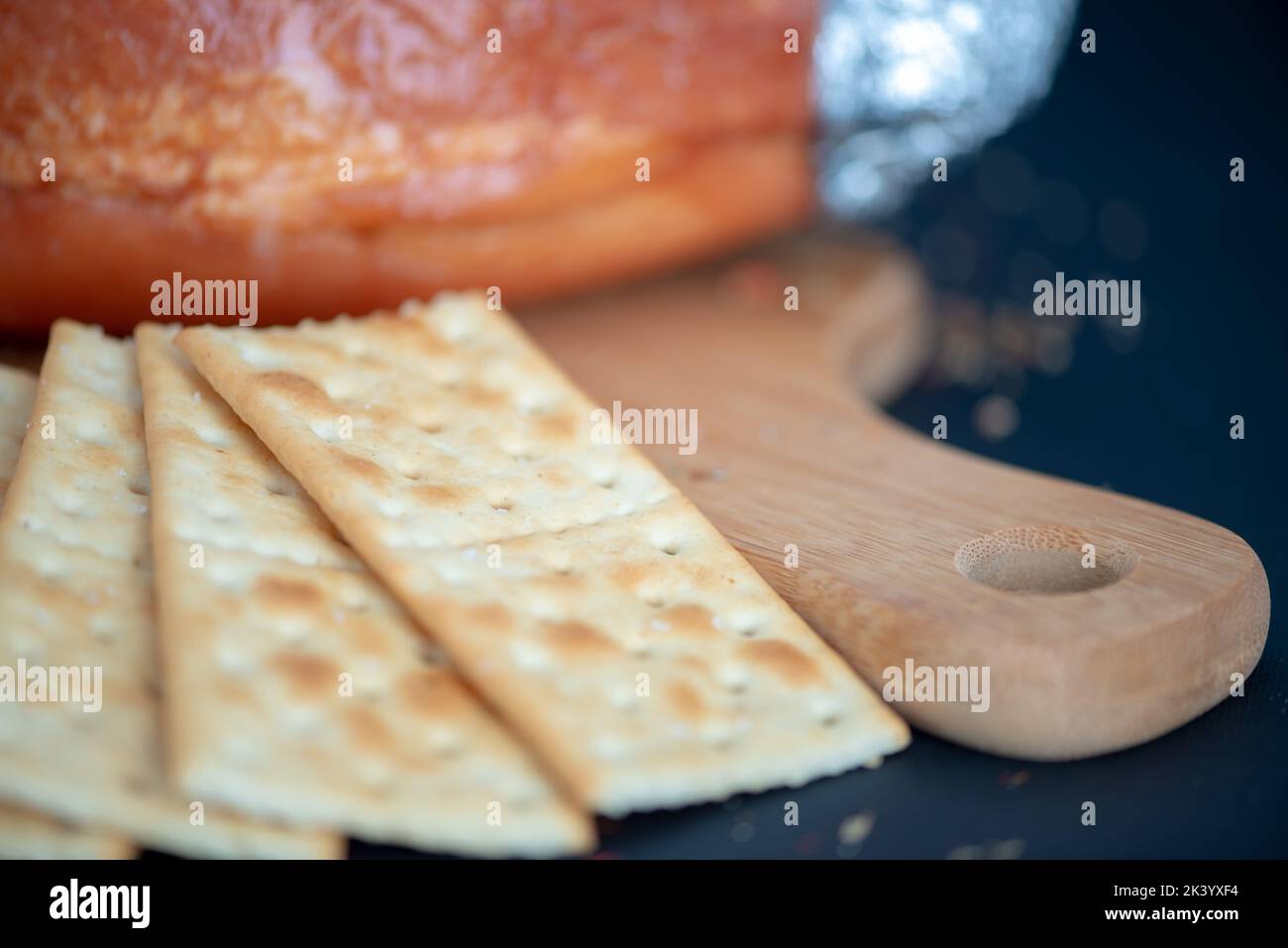 Biscuits close up Stock Photo - Alamy
