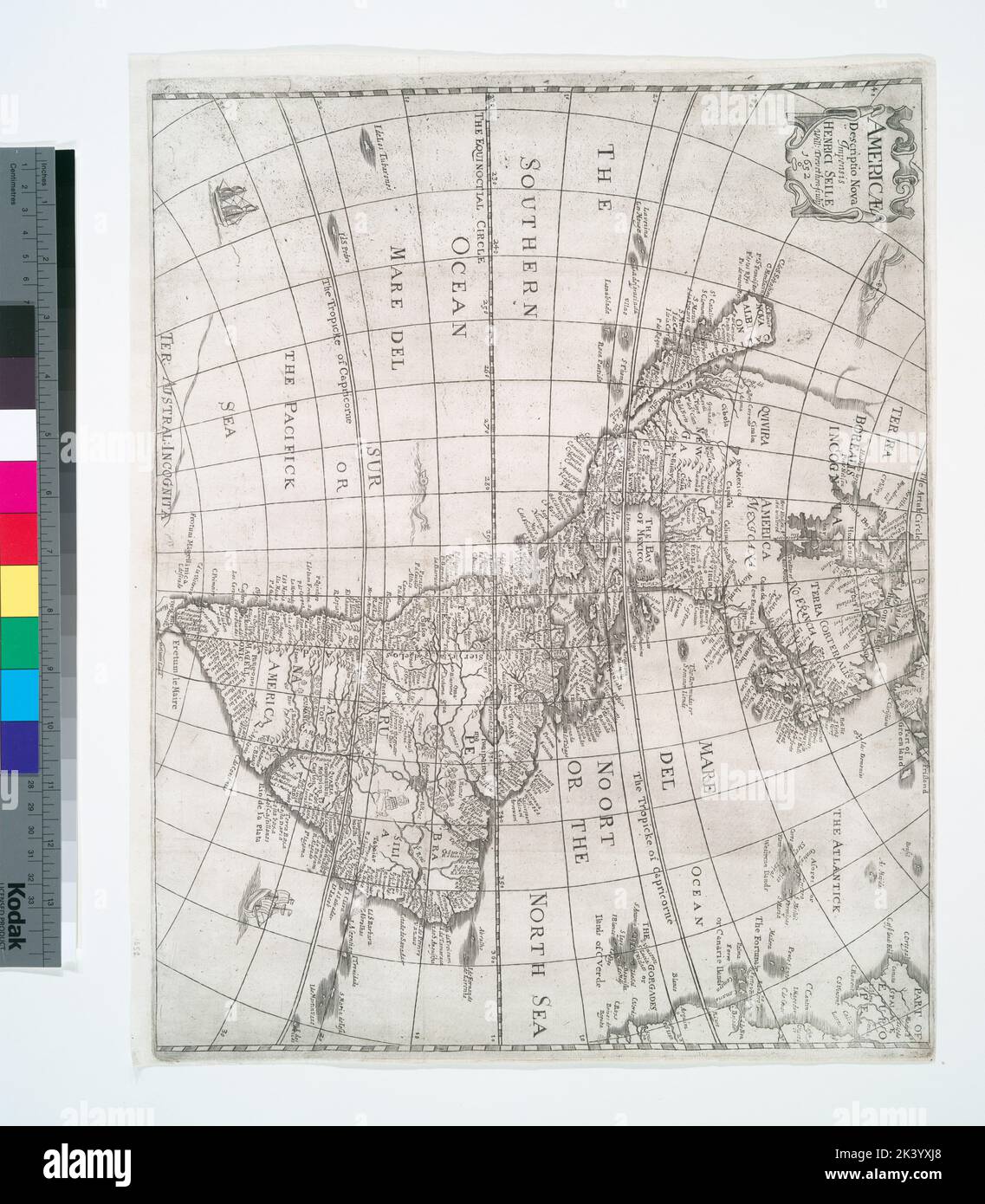 Americae descriptio nova Heylyn, Peter, 1600-1662. Cartographic. Maps ...