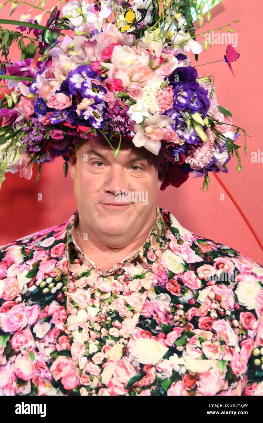 Los Angeles, California, USA 28th September 2022 Comedian Guy Branum ...