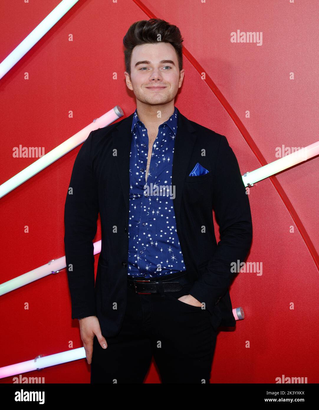 Los Angeles, USA. 28th Sep, 2022. Chris Colfer arrives at Universal ...