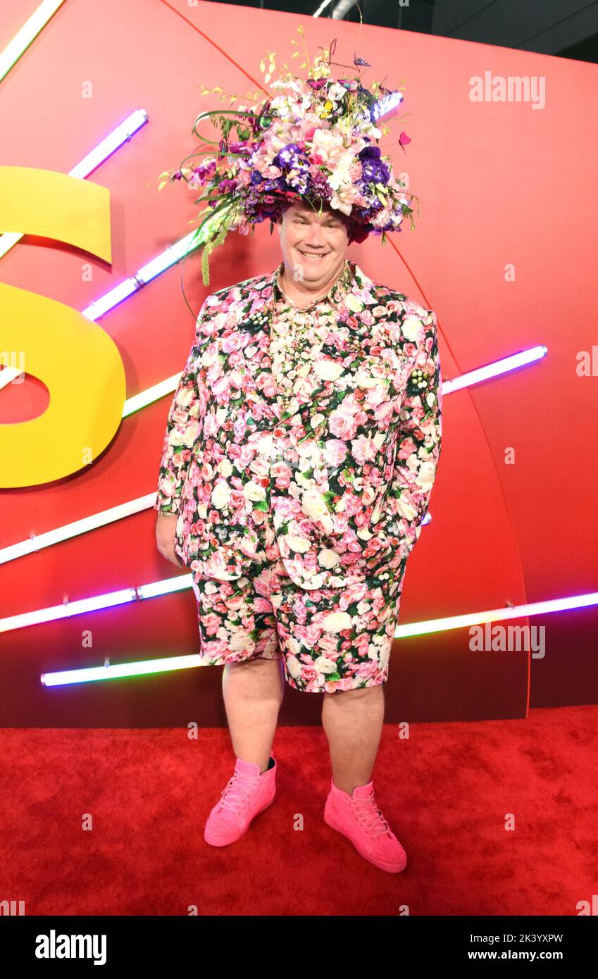 Los Angeles, California, USA 28th September 2022 Comedian Guy Branum ...