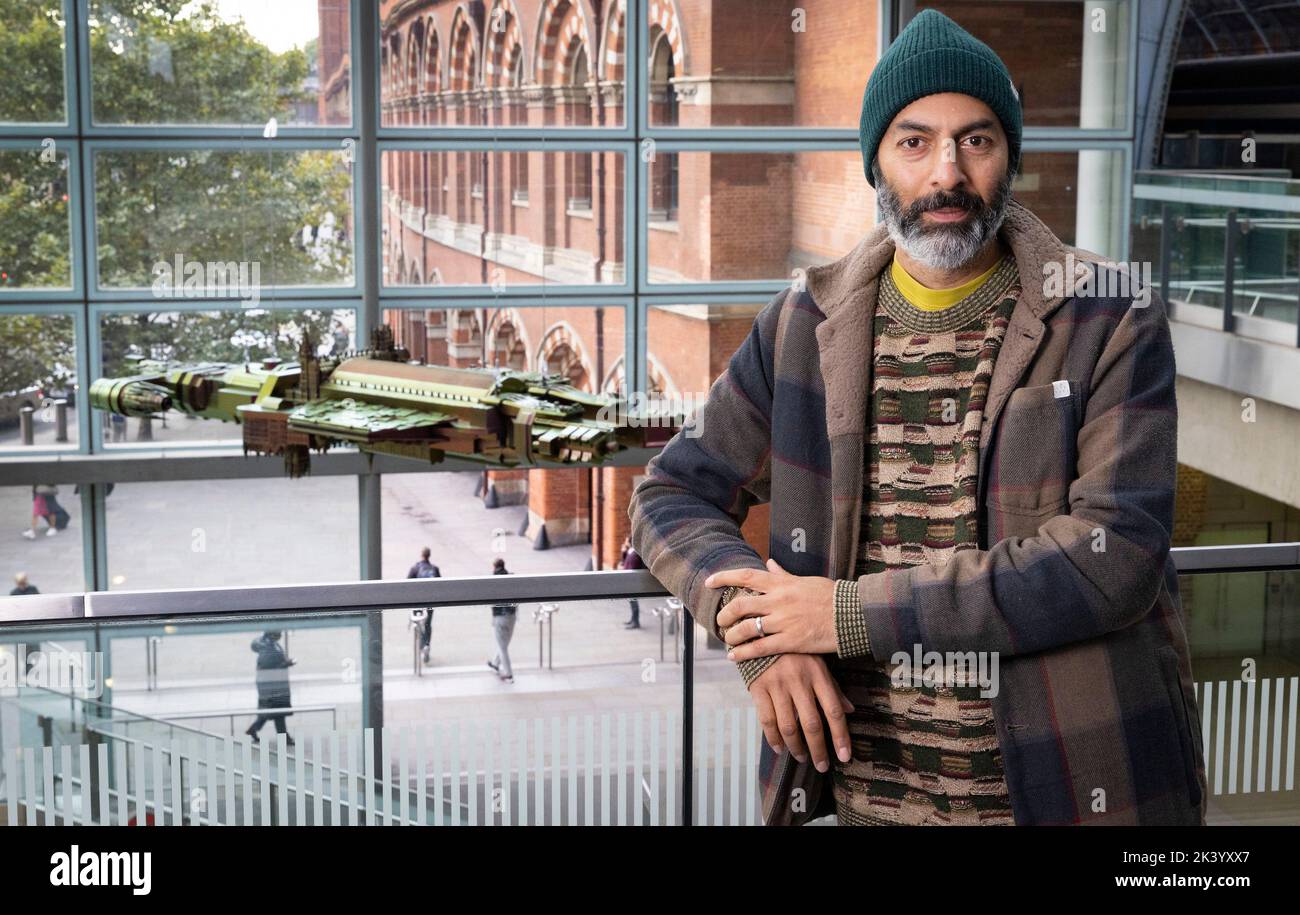 EDITORIAL USE ONLY Artist Shezad Dawood unveils 'HMS Alice Liddell', an ...