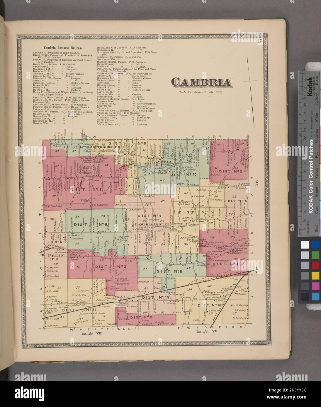 Map Of Niagara County Ny