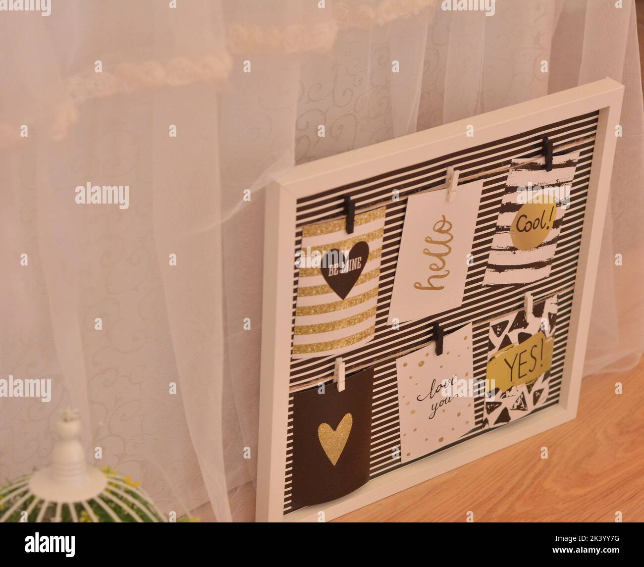 Photo frame with nice photos Stock Photo - Alamy