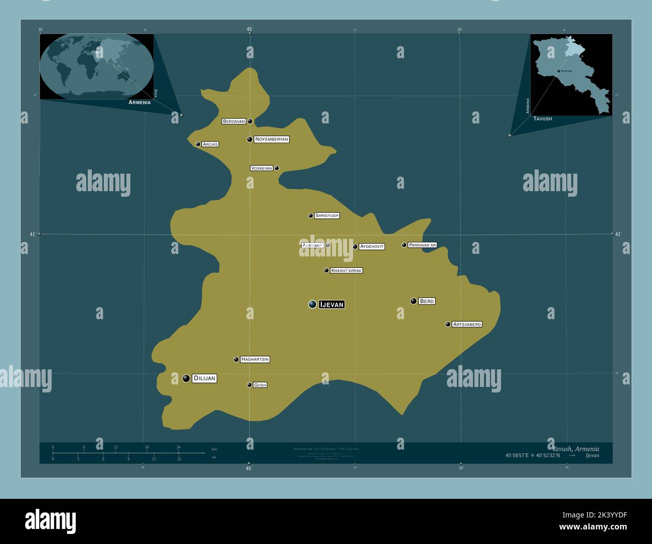 Región tavush Stock Vector Images - Alamy
