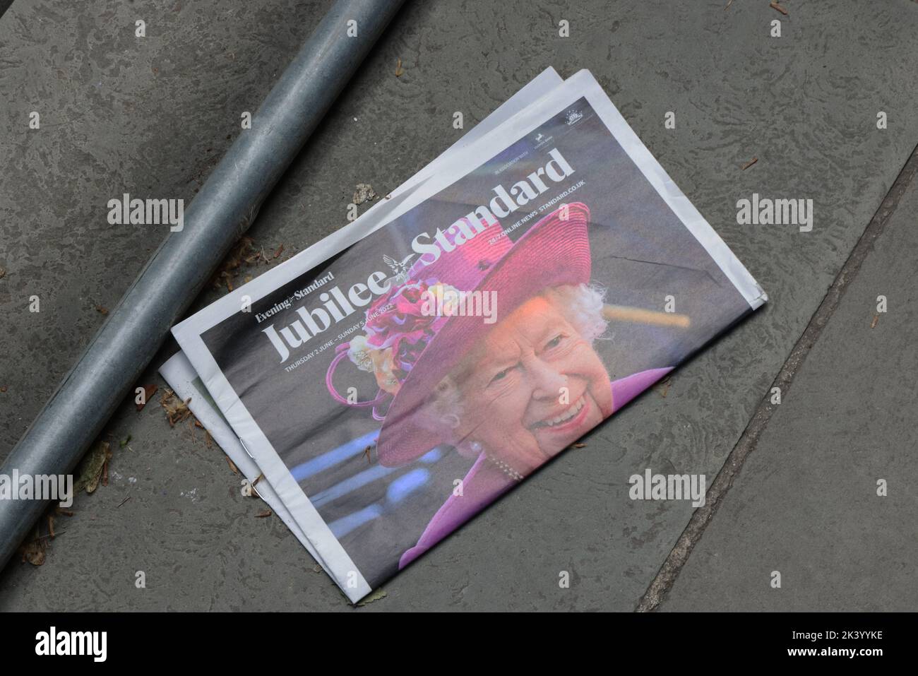 Queen Elizabeth's Platinum Jubilee Journal Stock Photo - Alamy