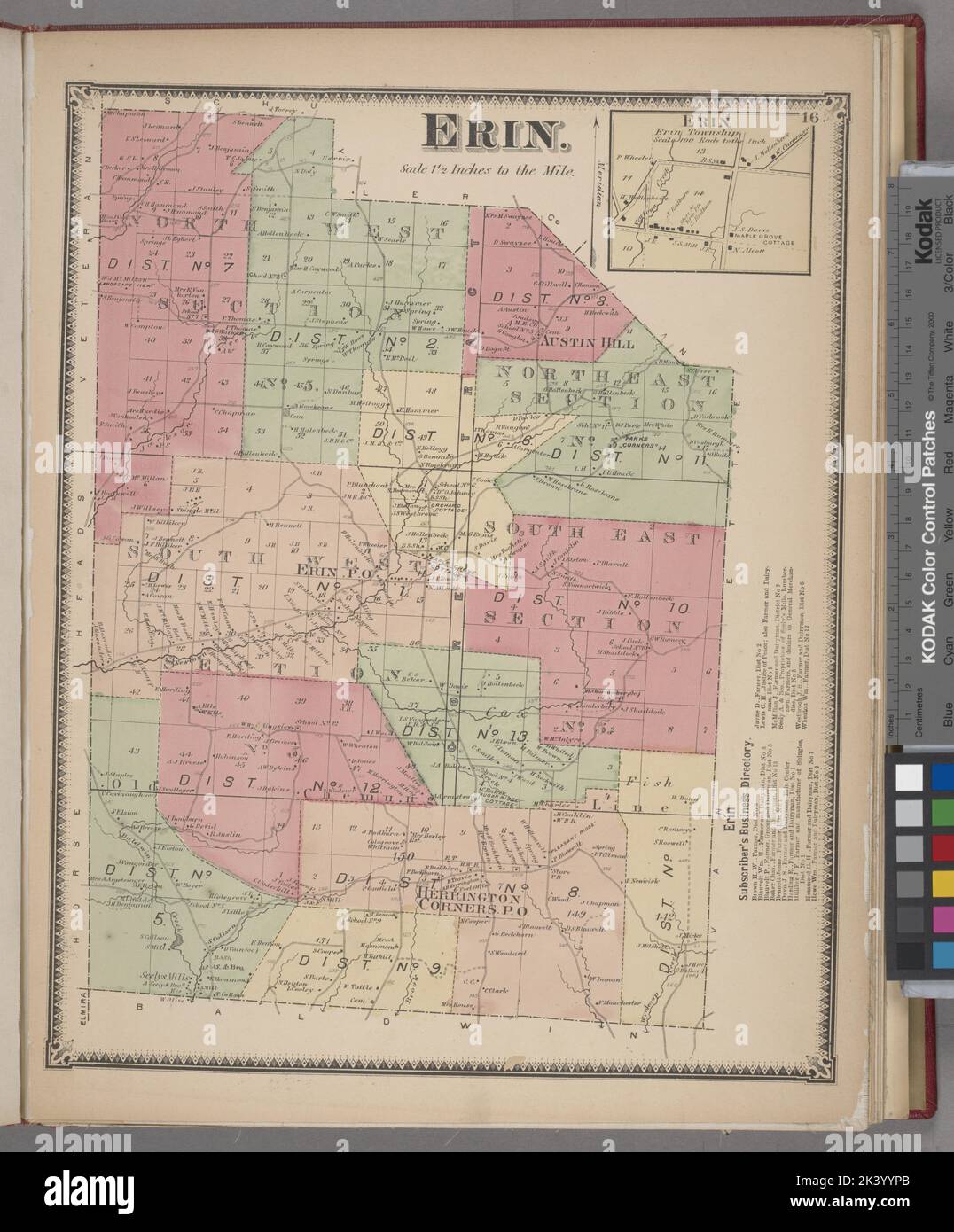 Erin. Township; Erin Village; Erin Subscriber's Business Directory ...