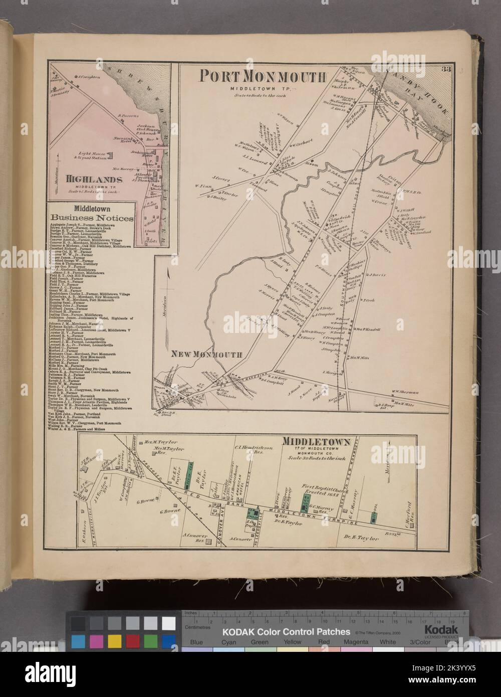Map of middletown hi-res stock photography and images - Alamy