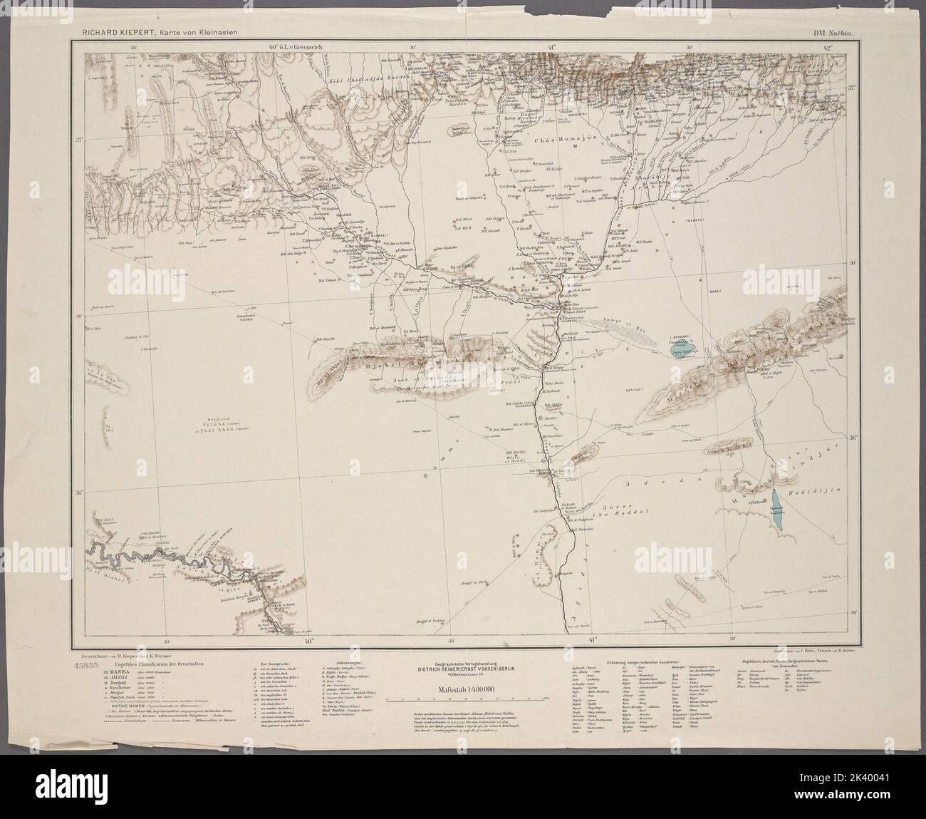 D6. Nsebin. Kiepert, Richard, 1846-1915. Cartographic. Maps. 1902 ...
