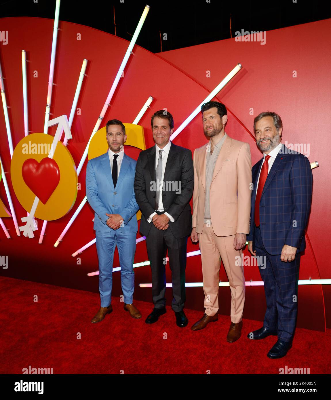 Los Angeles, USA. 28th Sep, 2022. Luke Macfarlane, Nicholas Stoller ...