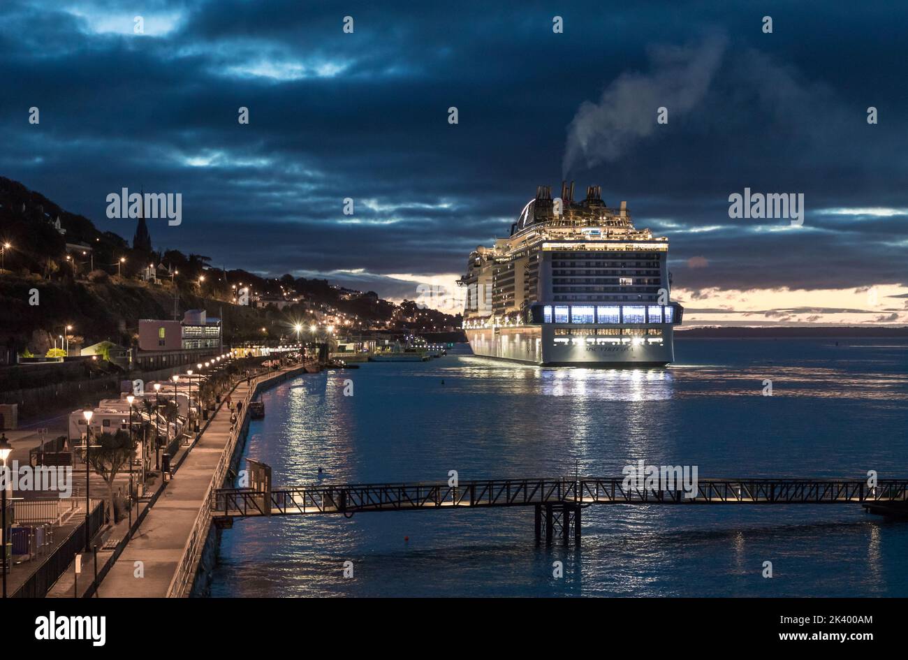 Cobh, Cork, Ireland. 29th September, 2022. At over 330 meters in length ...