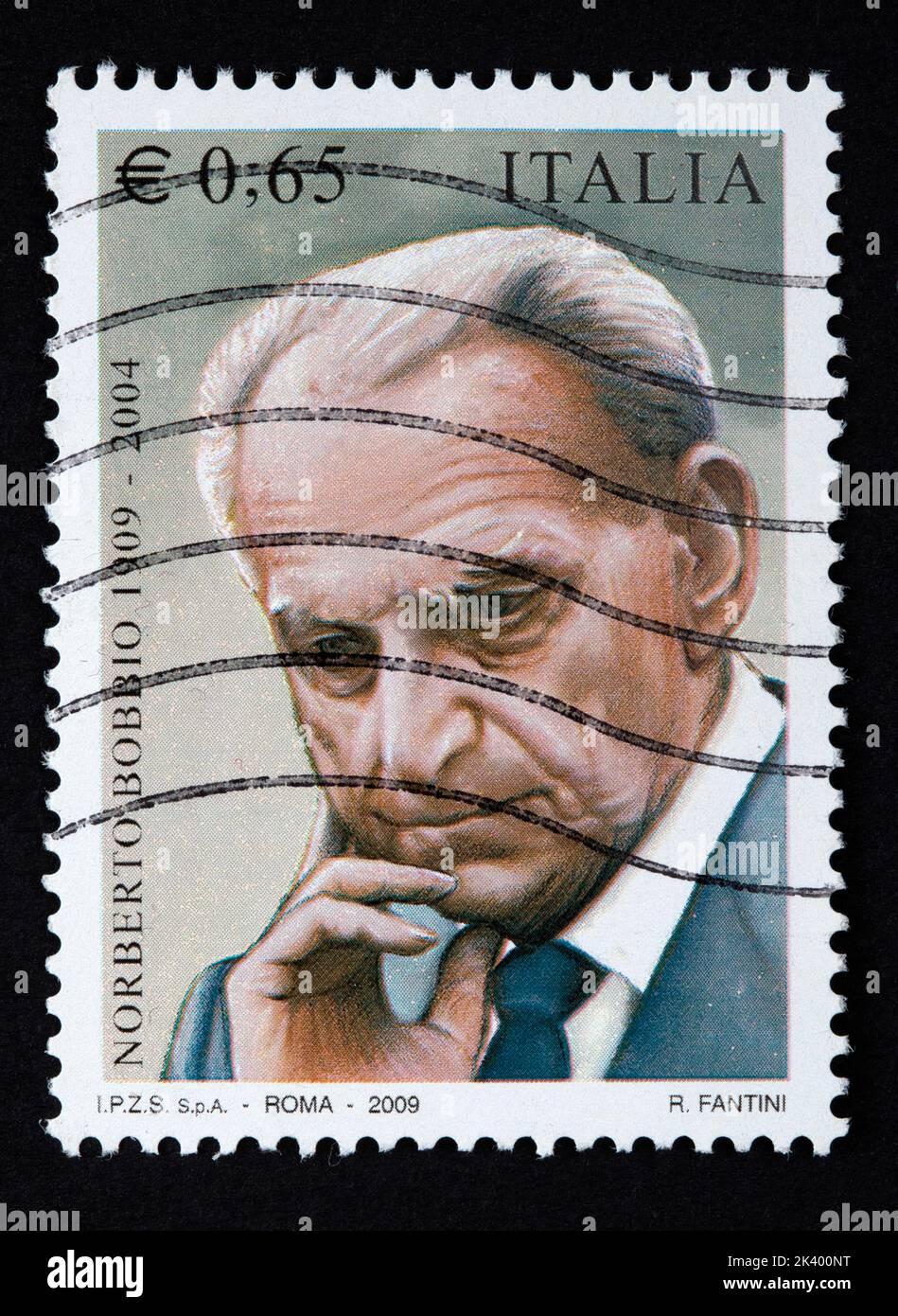 Italian postage stamp Stock Photo - Alamy