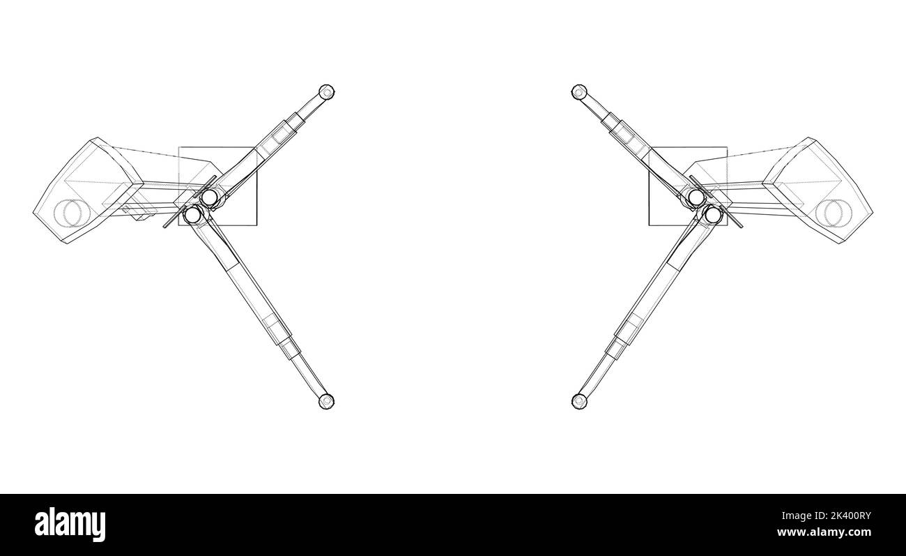 Car lift stand tower. Vector Stock Vector Image & Art - Alamy