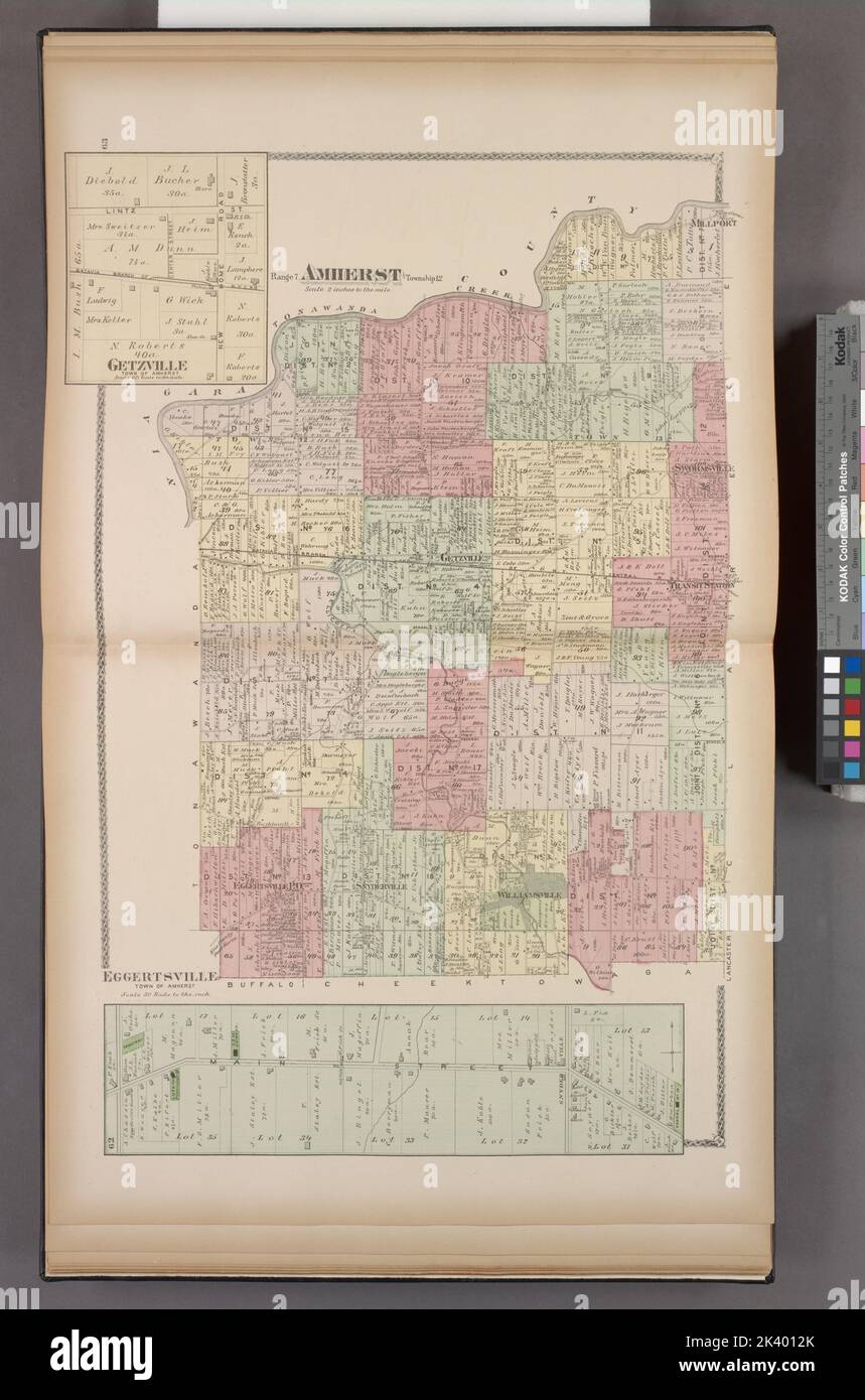 Eggertsville Village; Getzville Village; Amherst Township Cartographic ...