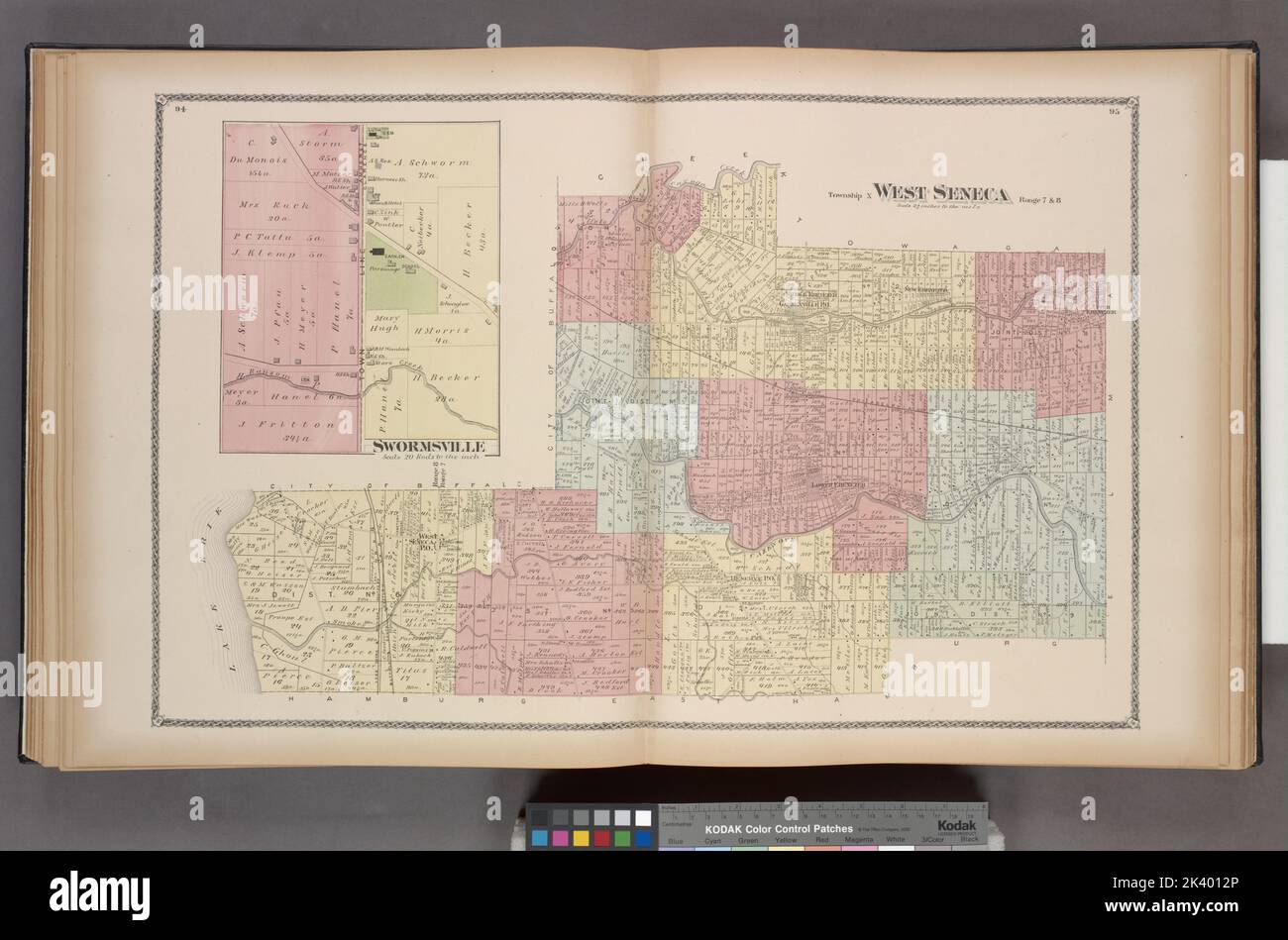 Map of seneca hi-res stock photography and images - Alamy