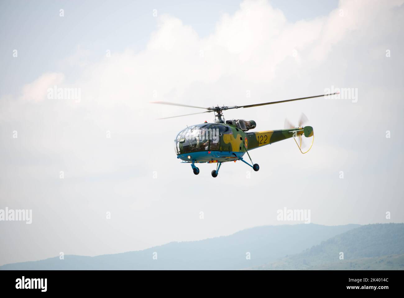 Military helicopter flying over forest hi-res stock photography and ...