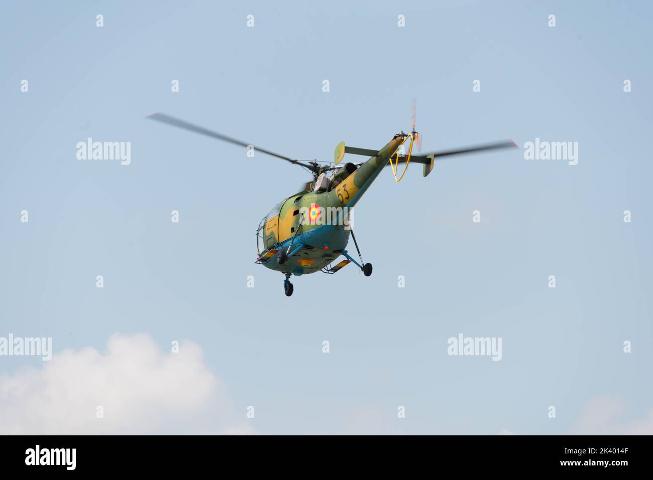 Military helicopter flying over forest hi-res stock photography and ...