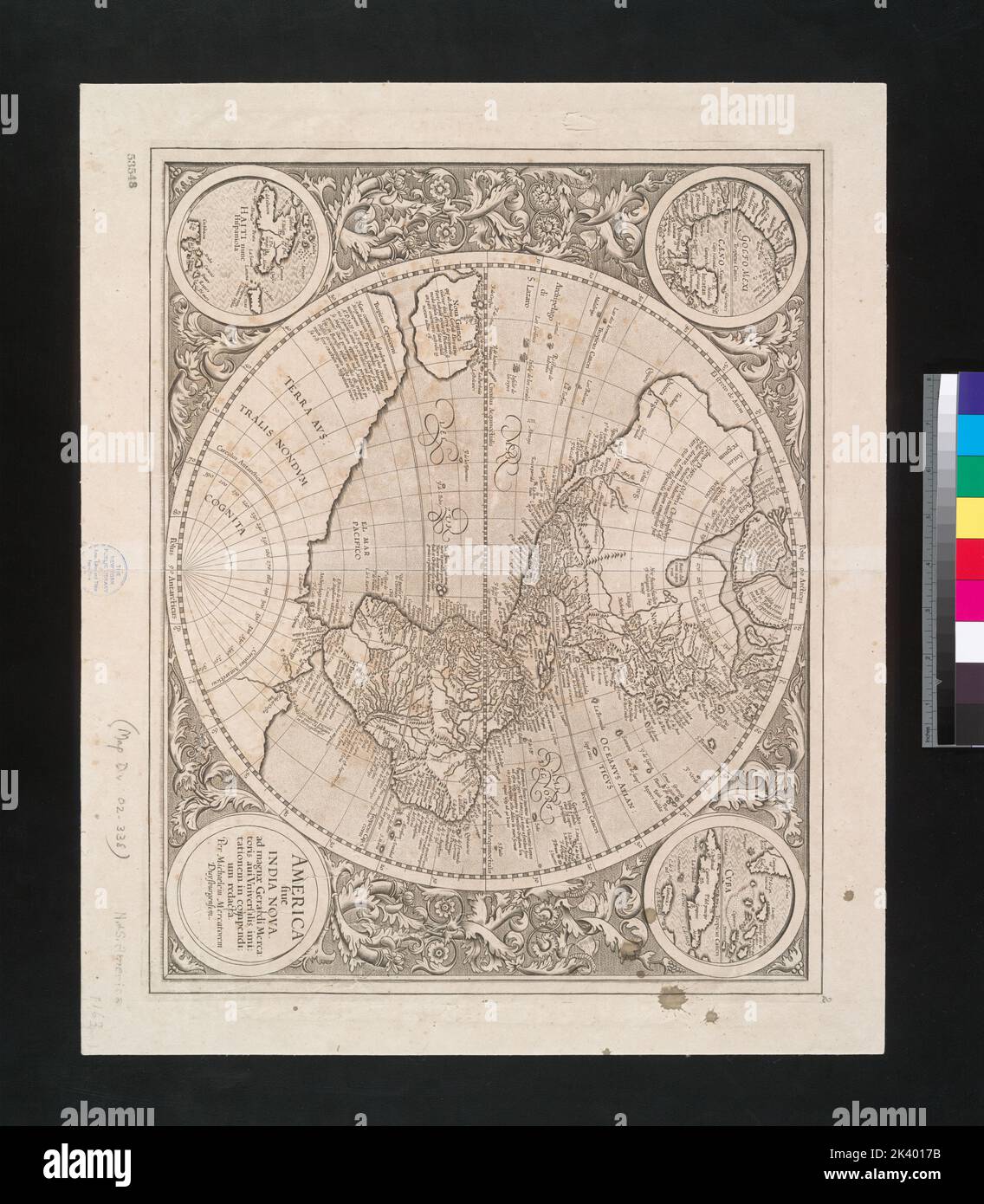 America, siue, India Nova: ad magnae Gerardi Mercatoris aui vniversalis imitationem in ...