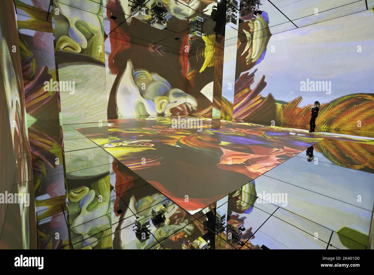 Frameless Press Preview, UK's biggest immersive art experience, Marble ...