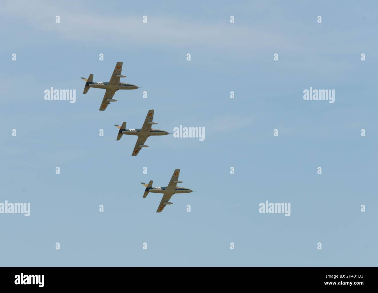 Fighter Jets in Formation Stock Photo - Alamy