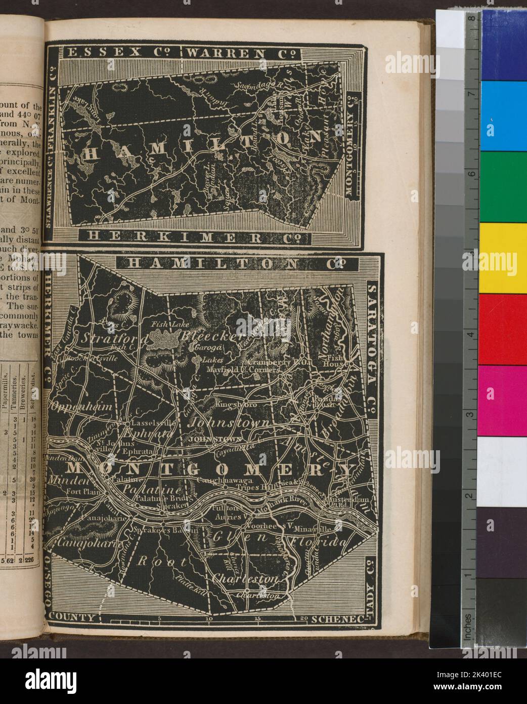 Hamilton County. Cartographic. Atlases, Maps. 1838. Lionel Pincus and ...