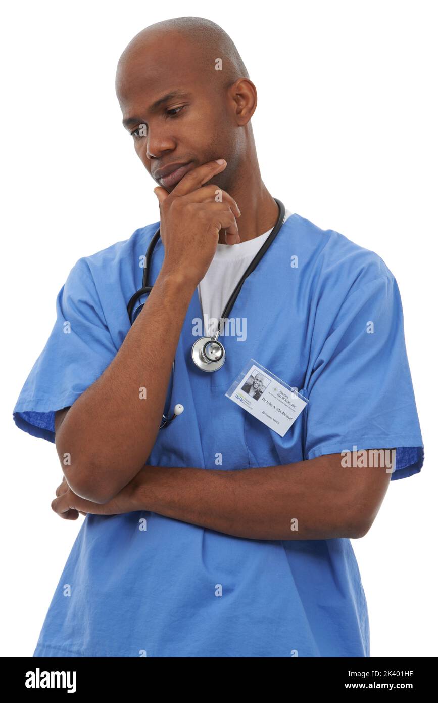 Young handsome black medical hi-res stock photography and images - Alamy