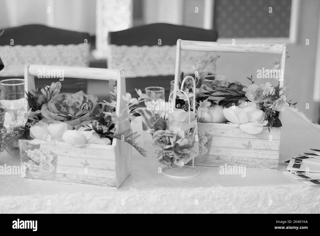 Silver floral details Black and White Stock Photos & Images - Alamy