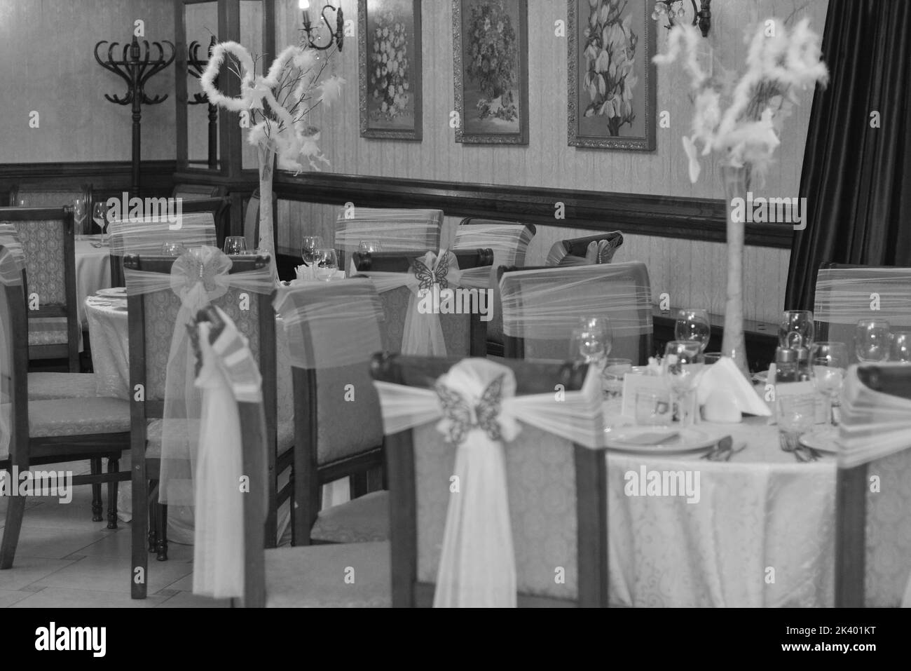 Marriage table details Stock Photo - Alamy