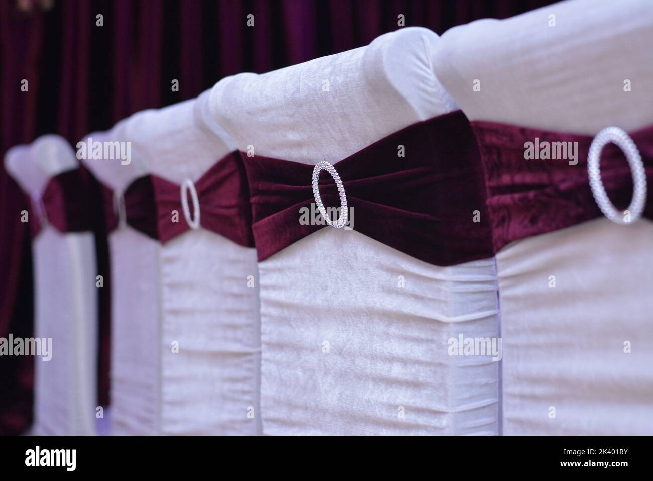 Wedding chair details Stock Photo - Alamy