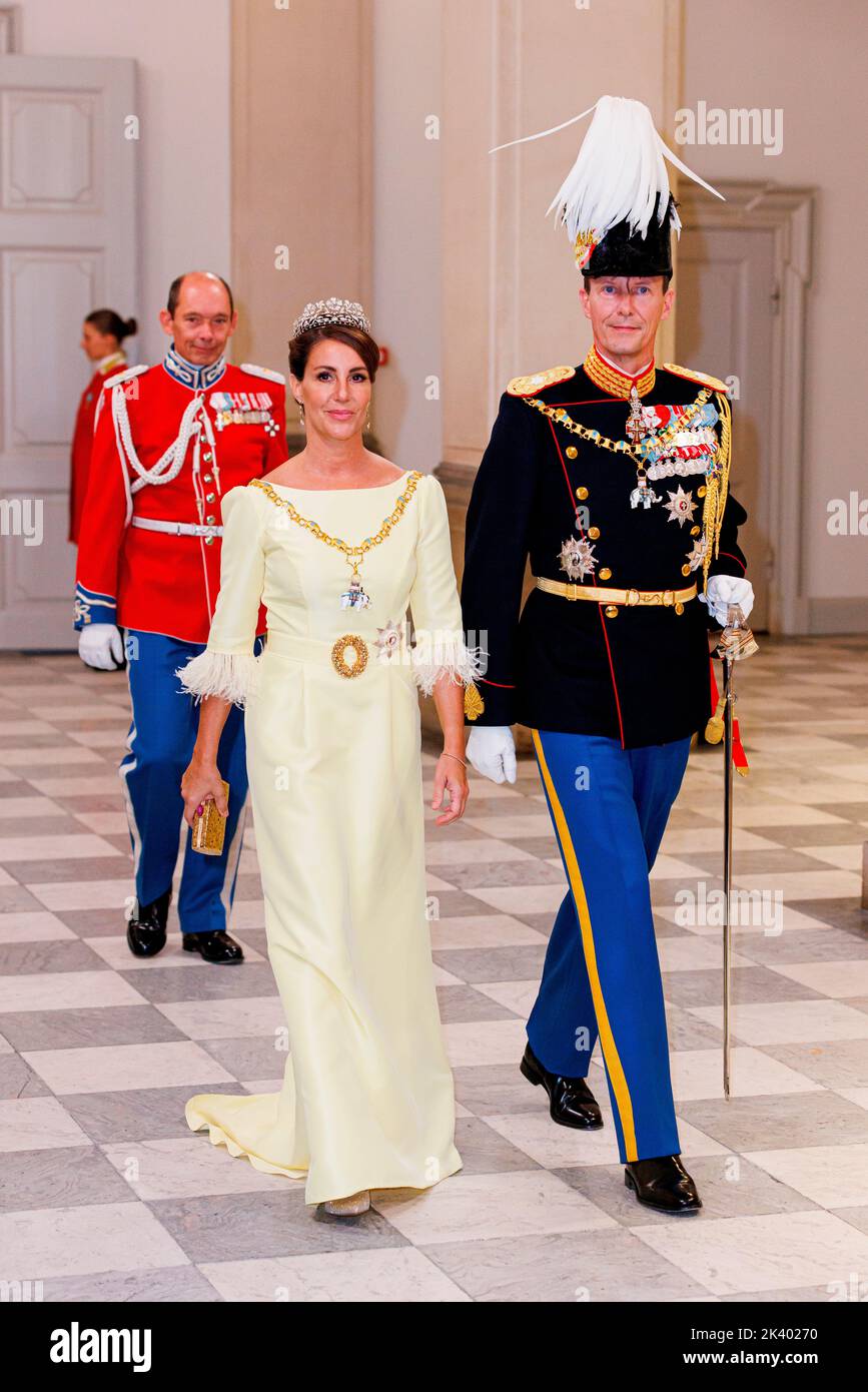 COPENHAGEN - Queen Margrethe, Crown Prince Frederik, Crown Princess ...