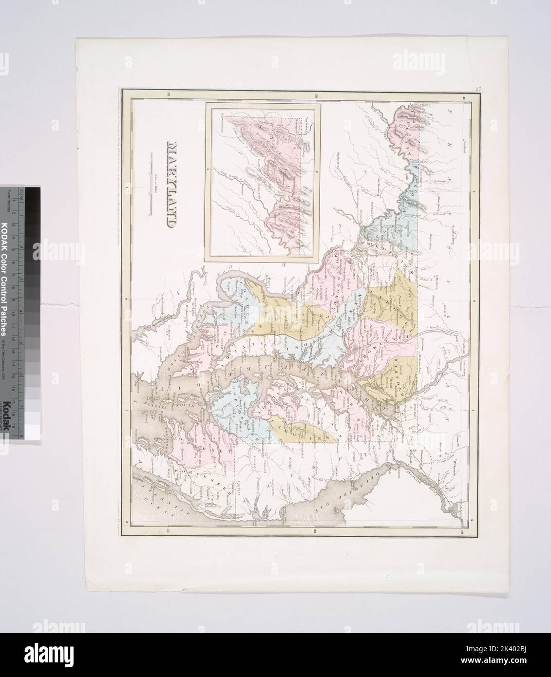 Maryland Cartographic. Maps. 1838. Lionel Pincus and Princess Firyal ...