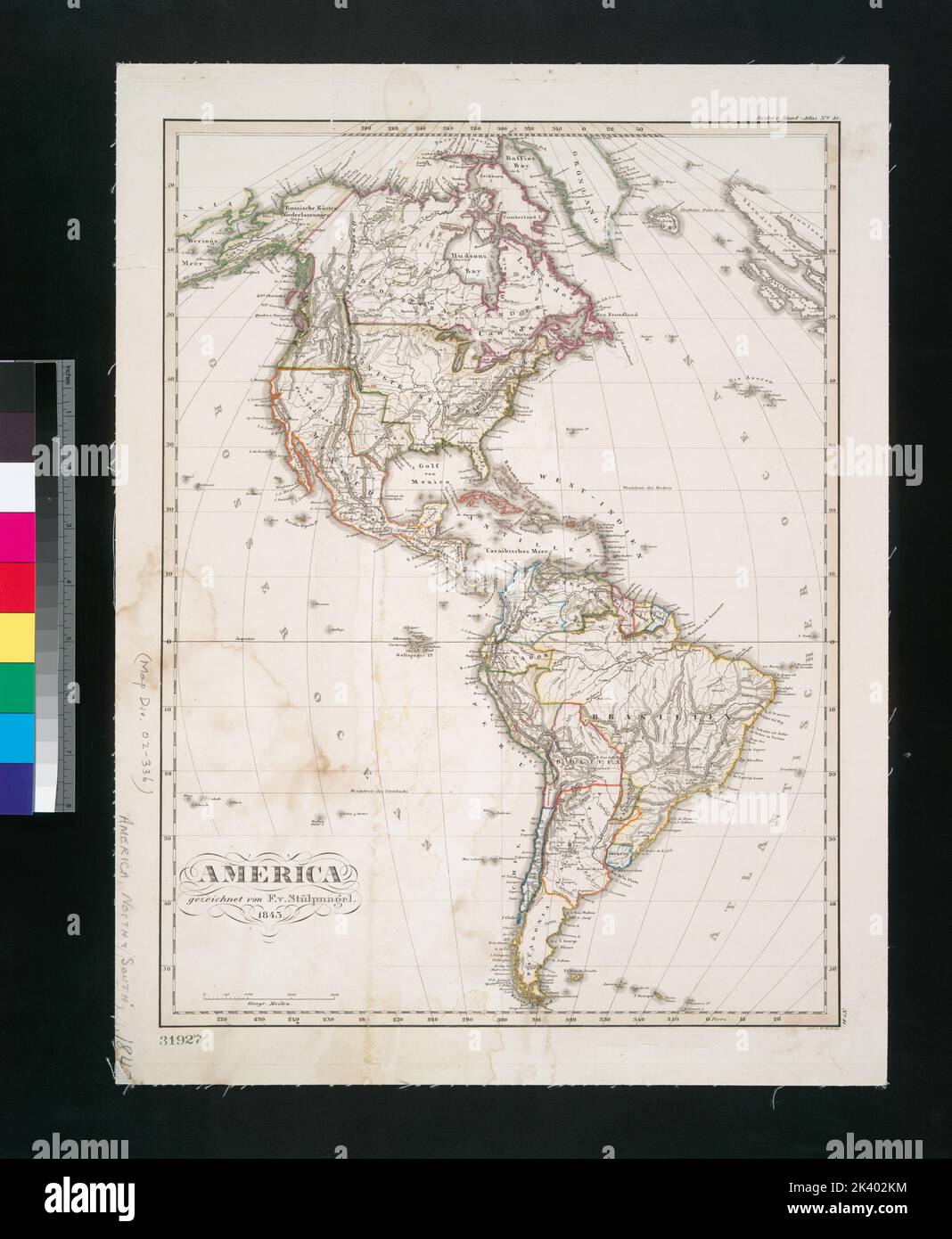 America Cartographic. Maps. 1843. Lionel Pincus and Princess Firyal Map ...